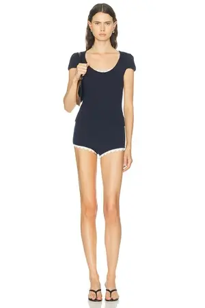 Lpa Champaux Lace Trim Top