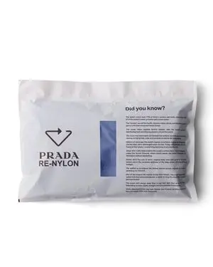 Prada Re-nylon Drawstring Backpack - Blue