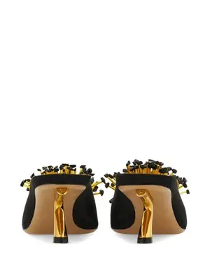 FERRAGAMO Safi S-shaped Heel Mule