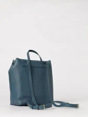 COCCINELLE Nikla Grained Leather Backpack - Blue