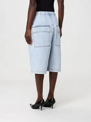 ENTIRE STUDIOS Relaxed Fit Denim Shorts - Blue