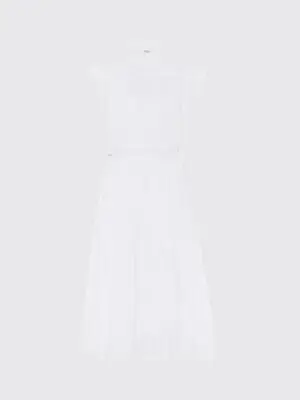 Michael Kors Organic Cotton Midi Shirtdress - White
