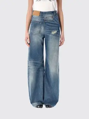 MAISON MARGIELA Distressed Wide Leg Jeans