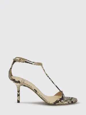 FRANCESCO RUSSO Strappy Stiletto Sandals - Camel