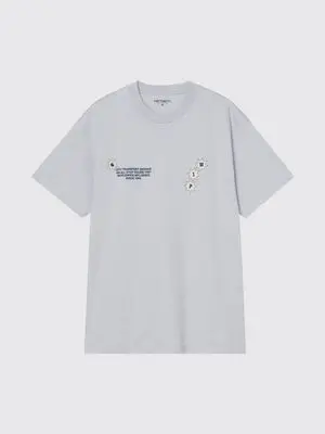 Carhartt Work In Progress Cotton T-shirt With Logo Print