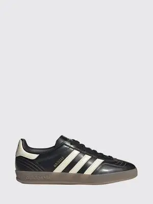 ADIDAS ORIGINALS Gazelle Indoor Leather Sneakers - Black