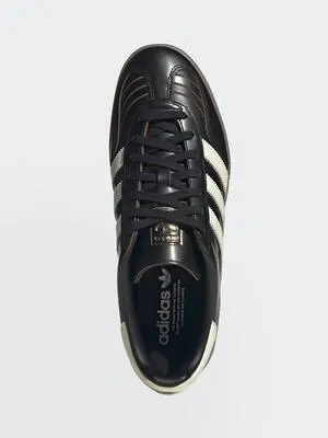 ADIDAS ORIGINALS Gazelle Indoor Leather Sneakers - Black