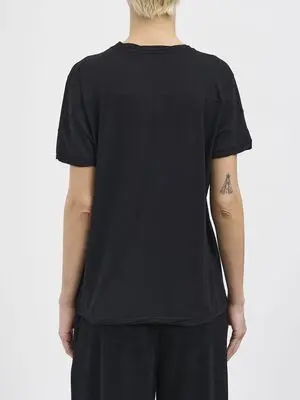 THOM KROM Cotton Blend Crewneck T-shirt - Black