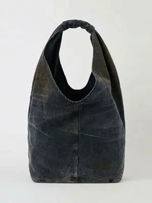 Our Legacy Drip Bag Nebula In Used Denim - Grey
