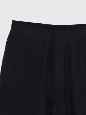 Emporio Armani Textured Viscose Blend Shorts