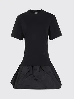 PATOU Cotton Mini Dress With Balloon Shape