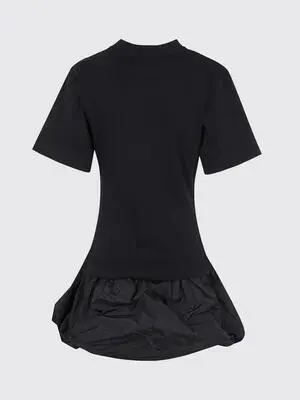 PATOU Cotton Mini Dress With Balloon Shape