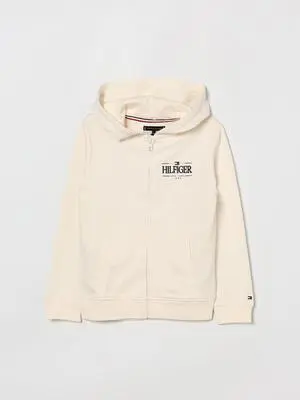 Tommy Hilfiger Cotton Hoodie - Cream