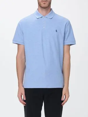 Polo Ralph Lauren Cotton Polo Shirt With Logo - Blue 1