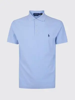 Polo Ralph Lauren Cotton Polo Shirt With Logo - Blue