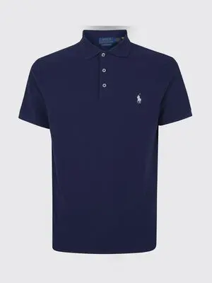 Polo Ralph Lauren Cotton Polo Shirt With Logo - Navy
