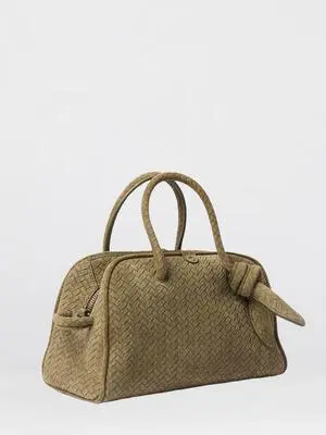 Jacquemus Le Turismo Woven Suede Bag - Nude