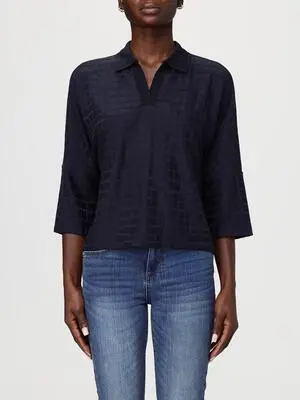 Emporio Armani Jersey Polo Shirt - Blue