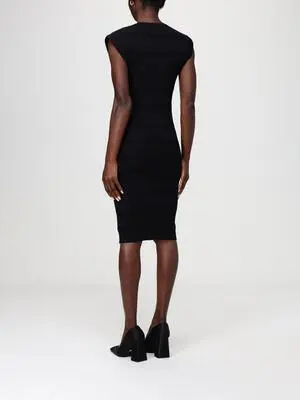 Liu Jo Jersey Midi Dress - Black