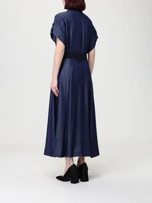 Liu Jo Belted Denim Shirt Dress