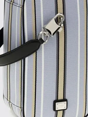 Dolce & Gabbana Striped Shoulder Bag