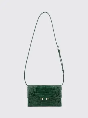 TOM FORD Crocodile Print Leather Mini Bag - Green
