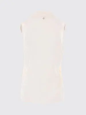Liu Jo Sleeveless Viscose Blouse - White