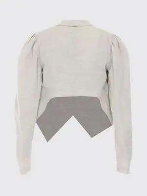 TWINSET Cropped Blazer With Shawl Lapel