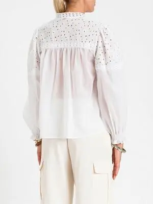 TWINSET Sangallo Lace Shirt