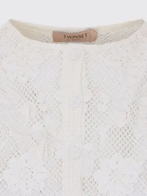 TWINSET Cotton Knit Cardigan