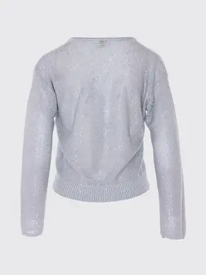 Patrizia Pepe Embellished V-neck Pullover