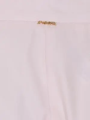 TWINSET Stretch Cotton Tailored Trousers