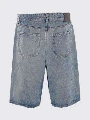 DAILY PAPER Cotton Denim Shorts - Blue