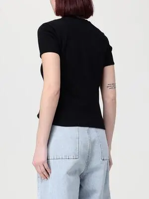 Coperni Rhinestone Logo Cotton T-shirt