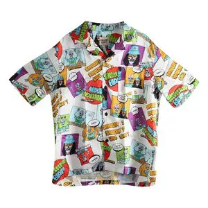 GALLERY DEPT. Skeleton Beach Comic Wilson Shirt - Multicolor