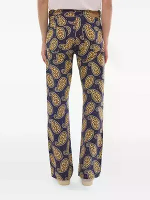 FURSAC Paisley-print Jeans - Blue