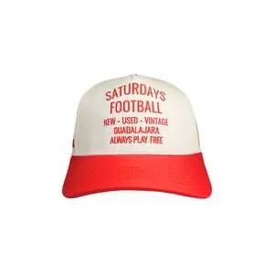 SATURDAYS FOOTBALL Guadalajara 5 Panel Cap - White