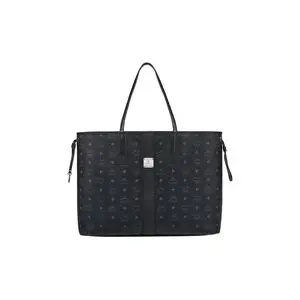 Mcm Liz Vi Large Shopper - Black