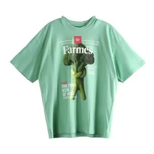 DOUBLET Farmes" Broccoli Print T-shirt