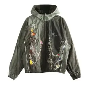 DOUBLET Embroidered Chain Track Jacket