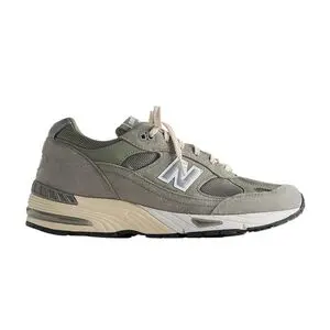 NEW BALANCE Kith X 991v1 Made In Uk "vetiver - Grey