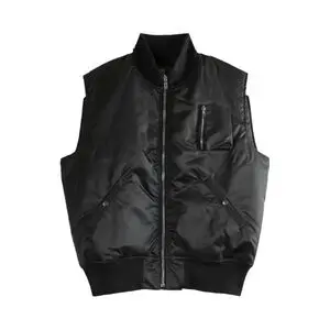 Rick Owens Imbottito Senza Maniche Tankers Bomber