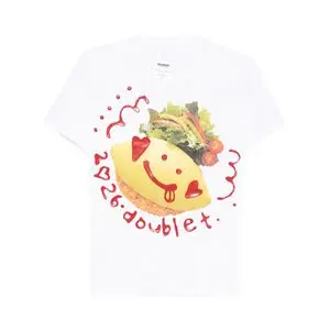 DOUBLET Printed T-shirt - White