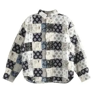 ADER ERROR Checkered Shirt - Blue