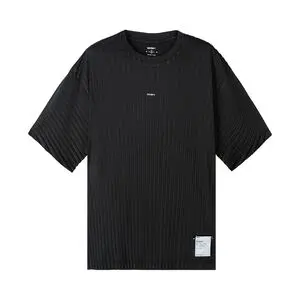 Satisfy Auralite Pleated T-shirt - Black