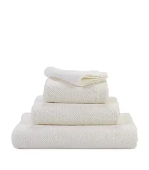ABYSS & HABIDECOR Twill Face Cloth - Ivory