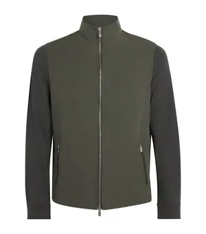 Marco Pescarolo Hybrid Zip-up Jacket