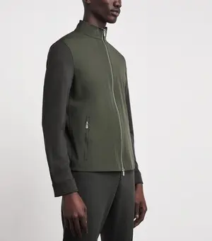 Marco Pescarolo Hybrid Zip-up Jacket
