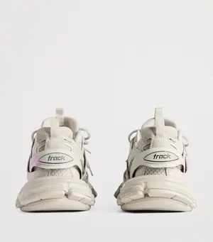 Balenciaga Track Signature Sneakers - Pink