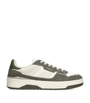 Axel Arigato Clay Suede Low-top Sneakers - Green